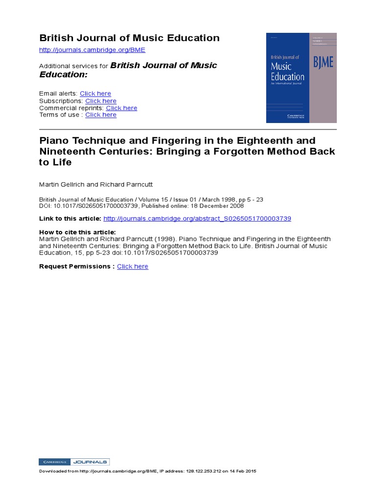 British Journal of Music Education | PDF