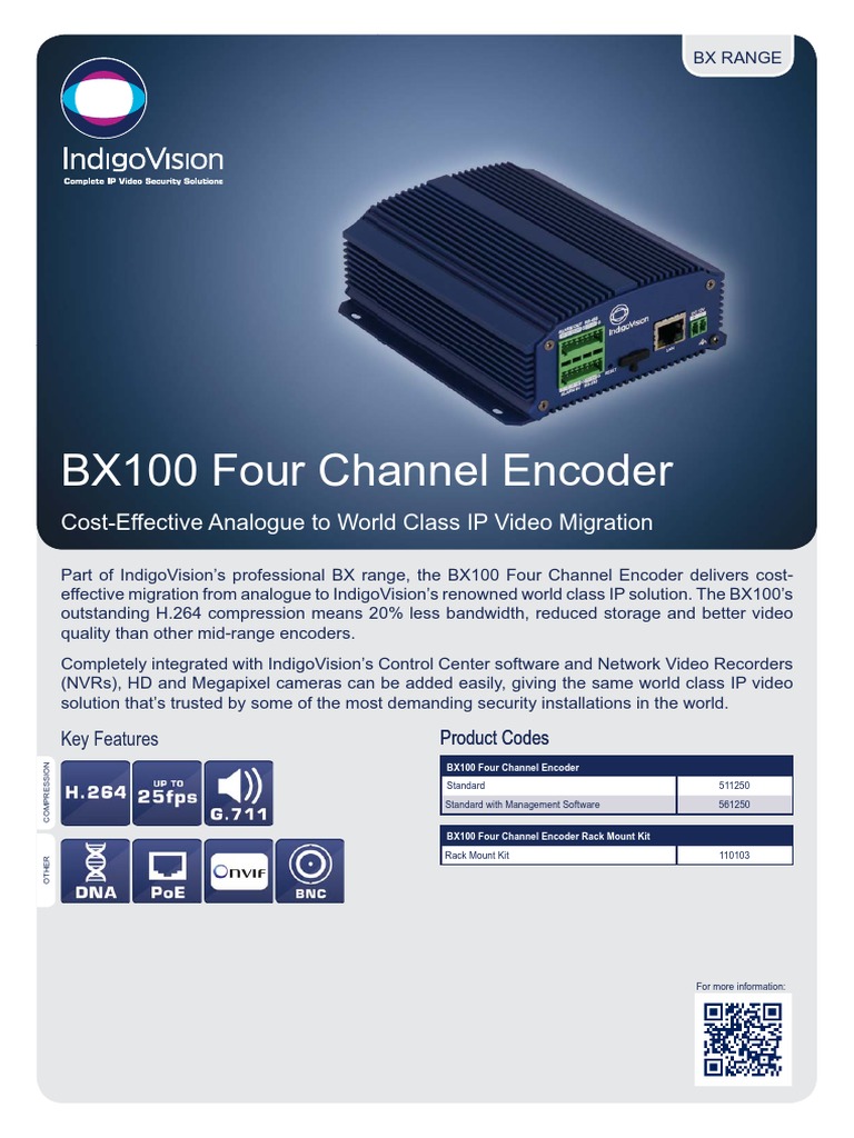 BX-Range_Four-Channel-Encoder_Datasheet-A4 | PDF