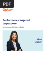 Optum in India Brochure | PDF | Business