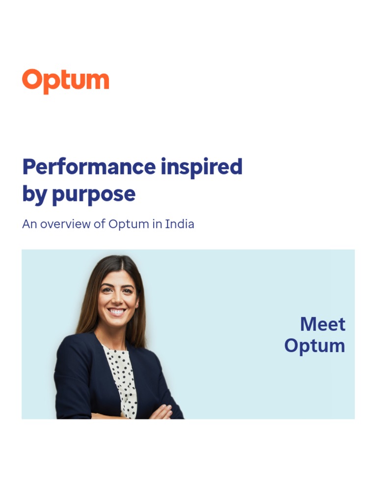 Optum India Overview 2022 - July | PDF | Analytics | Business