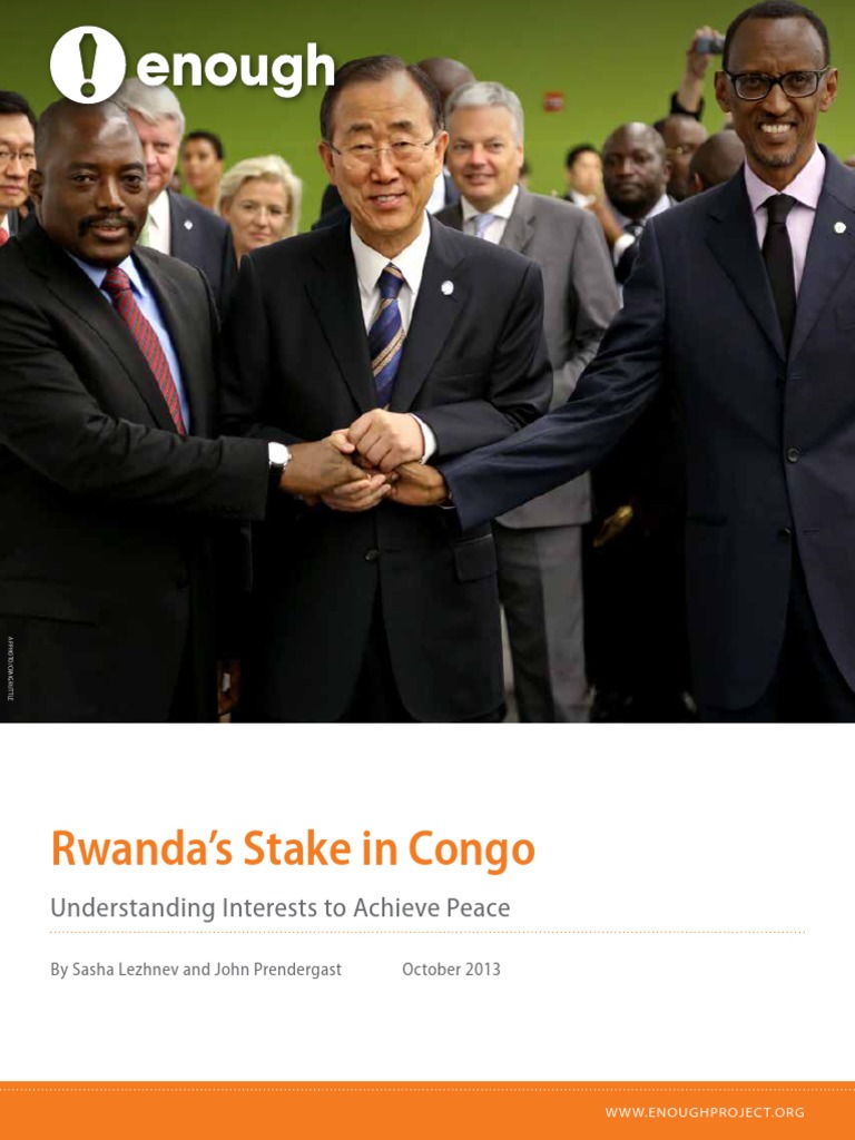 Rwanda's Stake in Congo - Understanding Interests To Achieve Peace ...