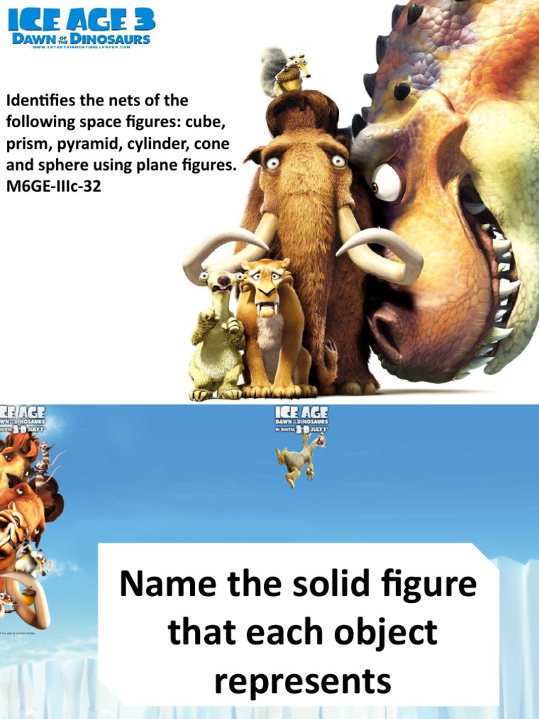 MATH 6 PPT Q3 - Identifies The Nets of Space Figures Cube, Prism ...