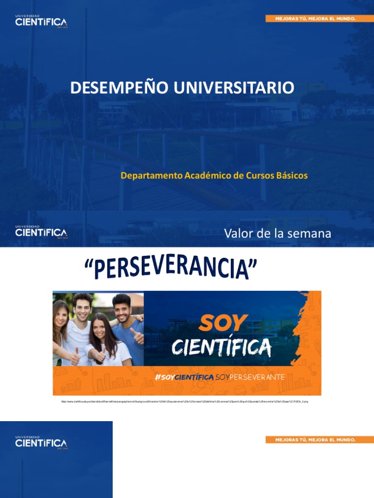 Desempeño Universitario - Sem 03 - Sesion - 05 - 2023 - 1 | PDF