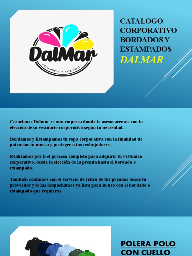 Catálogo de Bordados Dalmar | PDF