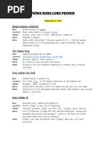 Mörk Borg Bestiary Overview | PDF