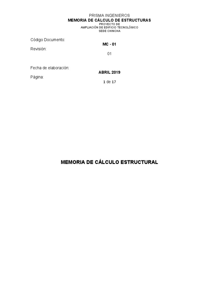 3094-E-Mc-02 Memoria de Calculo Subestacion - Senati Chincha | PDF ...
