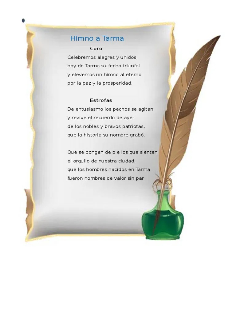 Himno de Tarma | PDF