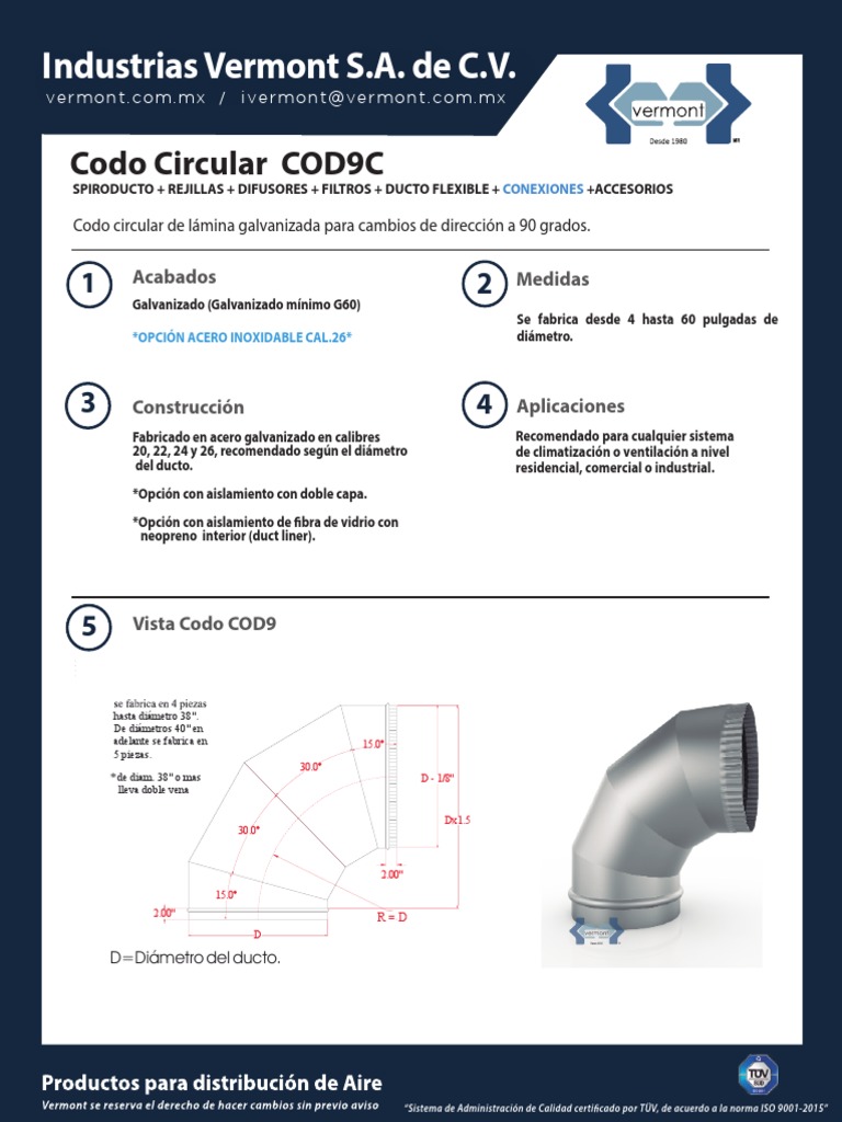 COD9C | PDF | Tubería (transporte de fluidos) | Materiales