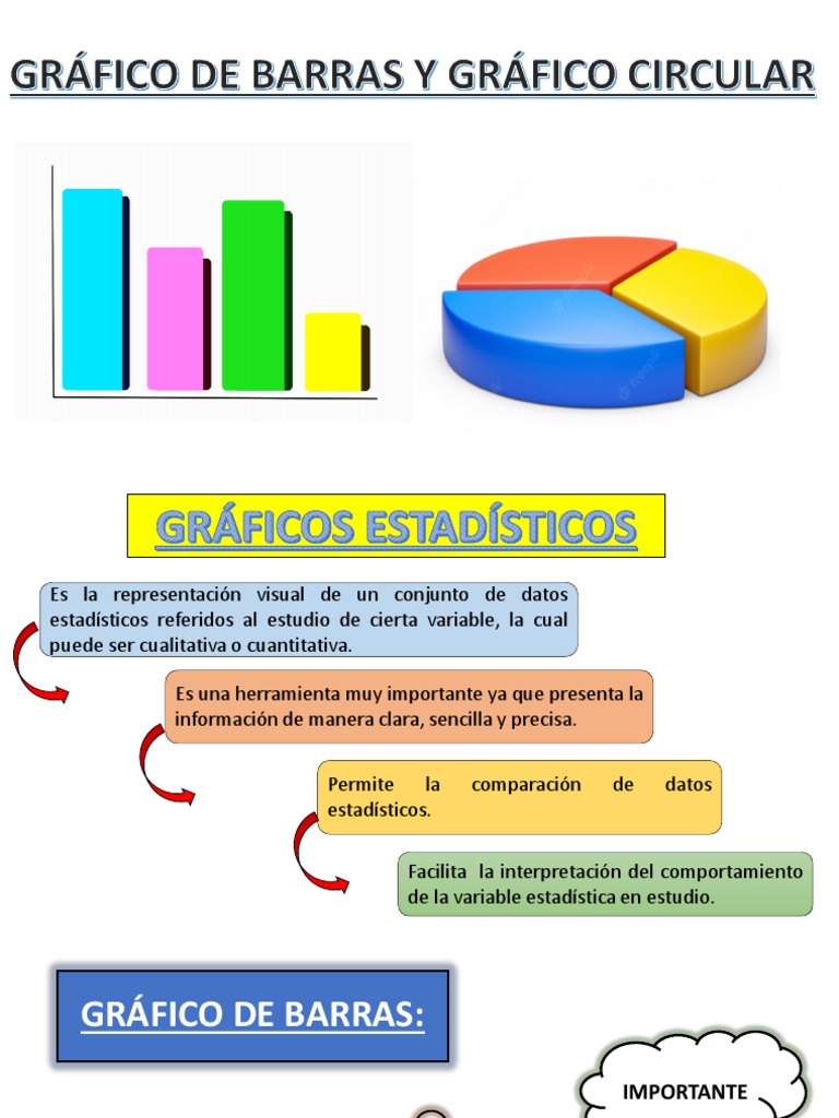 Gráficos Estadísticos: Barras y Circular | PDF