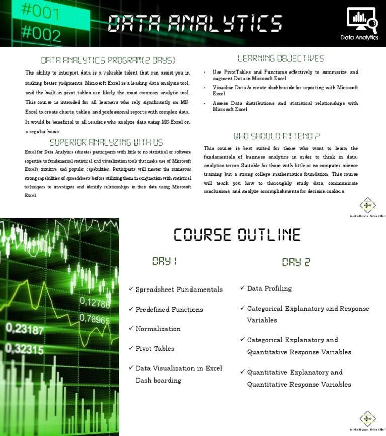 Data Analytics | PDF | Microsoft Excel | Statistics