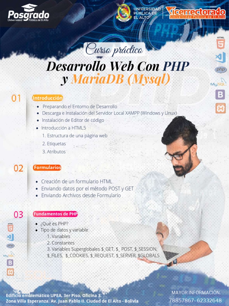 Curso Práctico De Desarrollo Web Con Php Y Mysql Desde Cero Hasta La Creación De Un Sistema