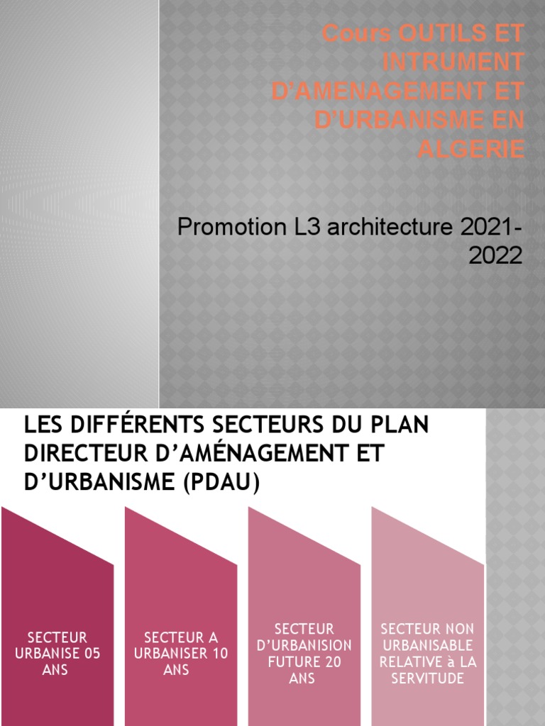 Pdau Et Pos | PDF | Urbanisme