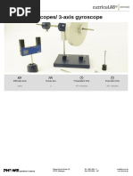 205 A11 Lab Report | PDF | Rotation Around A Fixed Axis | Gyroscope