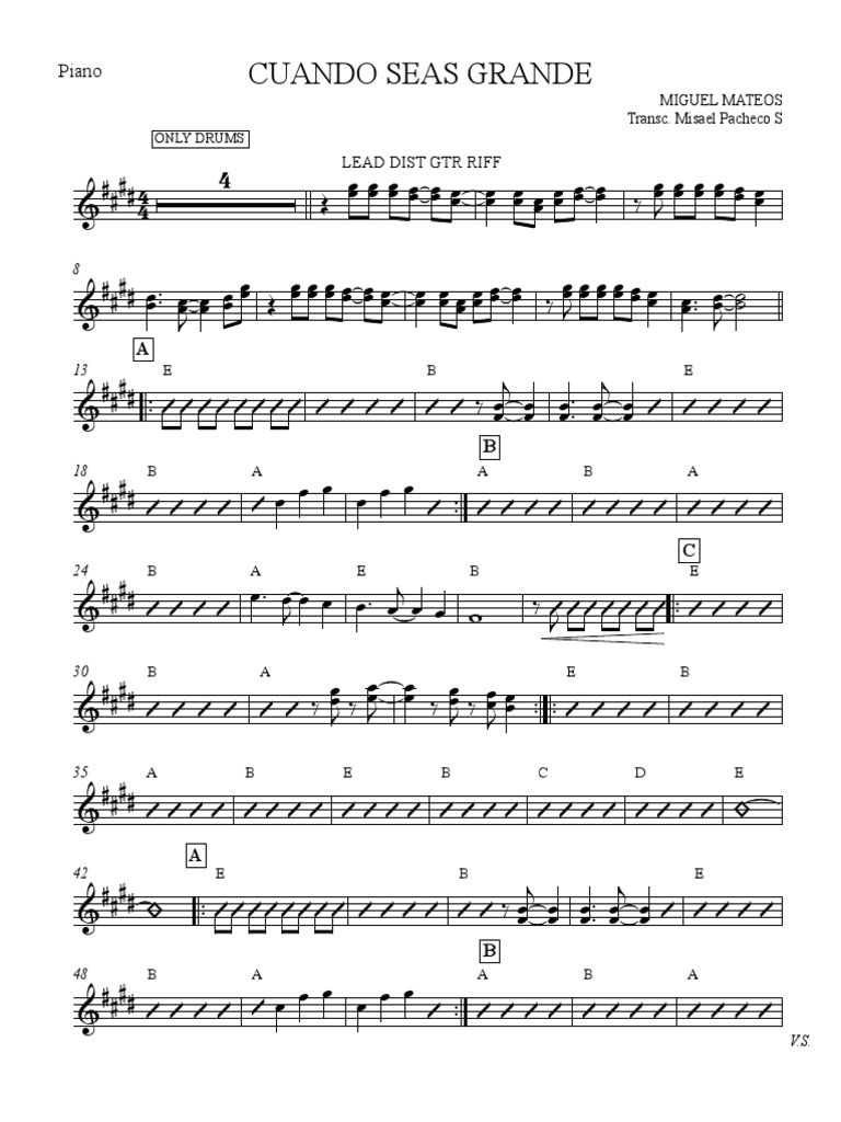 Cuando Seas Grande | PDF