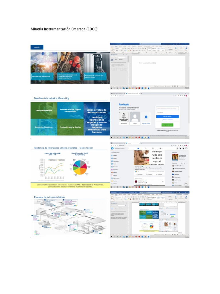 Minería Instrumentación Emerson | PDF