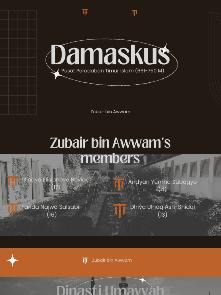Damaskus: Pusat Peradaban Timur Islam (661-750 M) | PDF