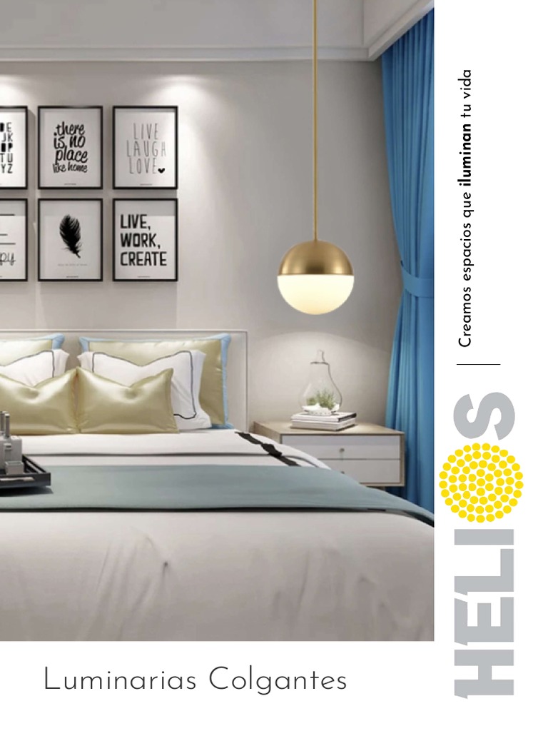 Catalogo Helios Iluminación - Luminarias Colgantes | PDF | Química ...