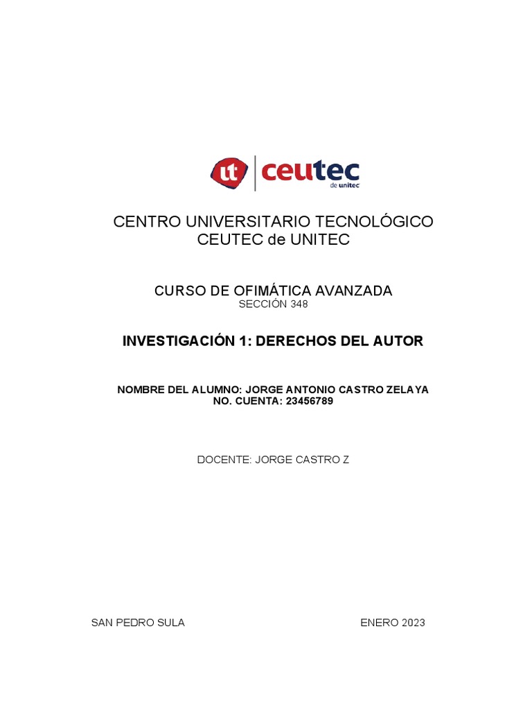 Plantilla Ofimática | PDF | Bibliografía | Comunicación escrita