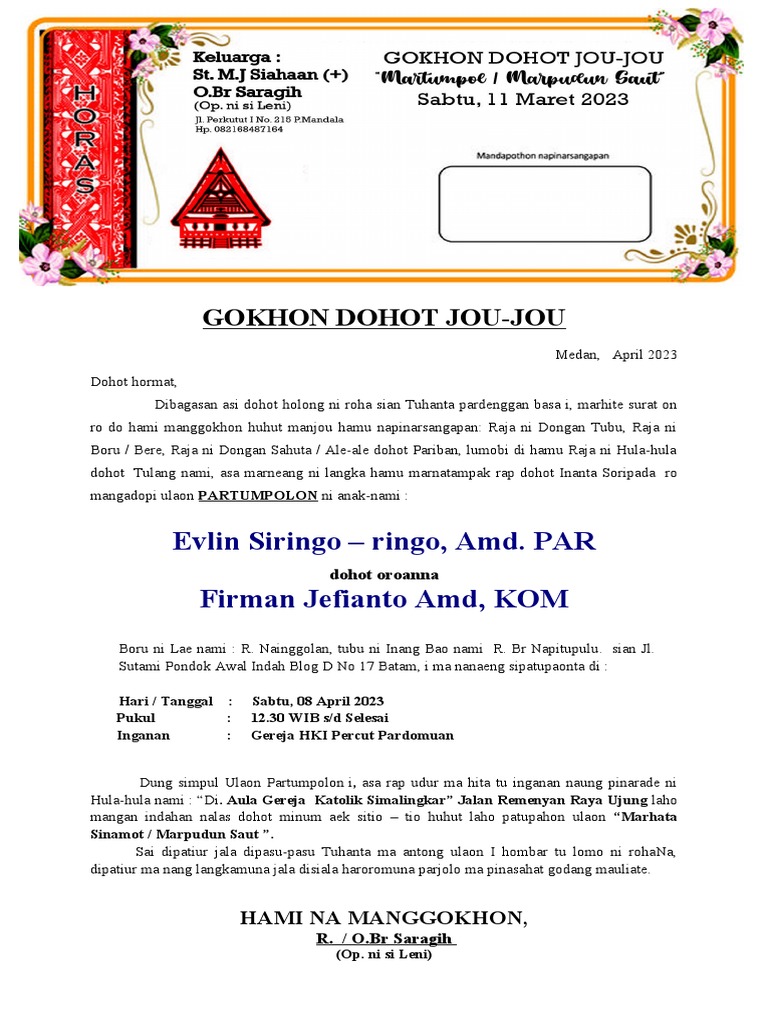 Gokhon Dohot Jou | PDF