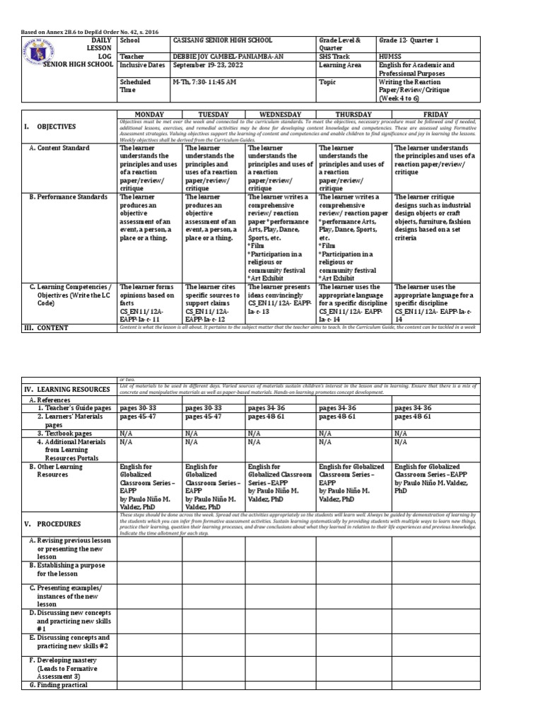 Dll-Eapp-Week 4 | PDF | Learning | Cognition Dll-Eapp-Week 4 | PDF | Learning | Cognition