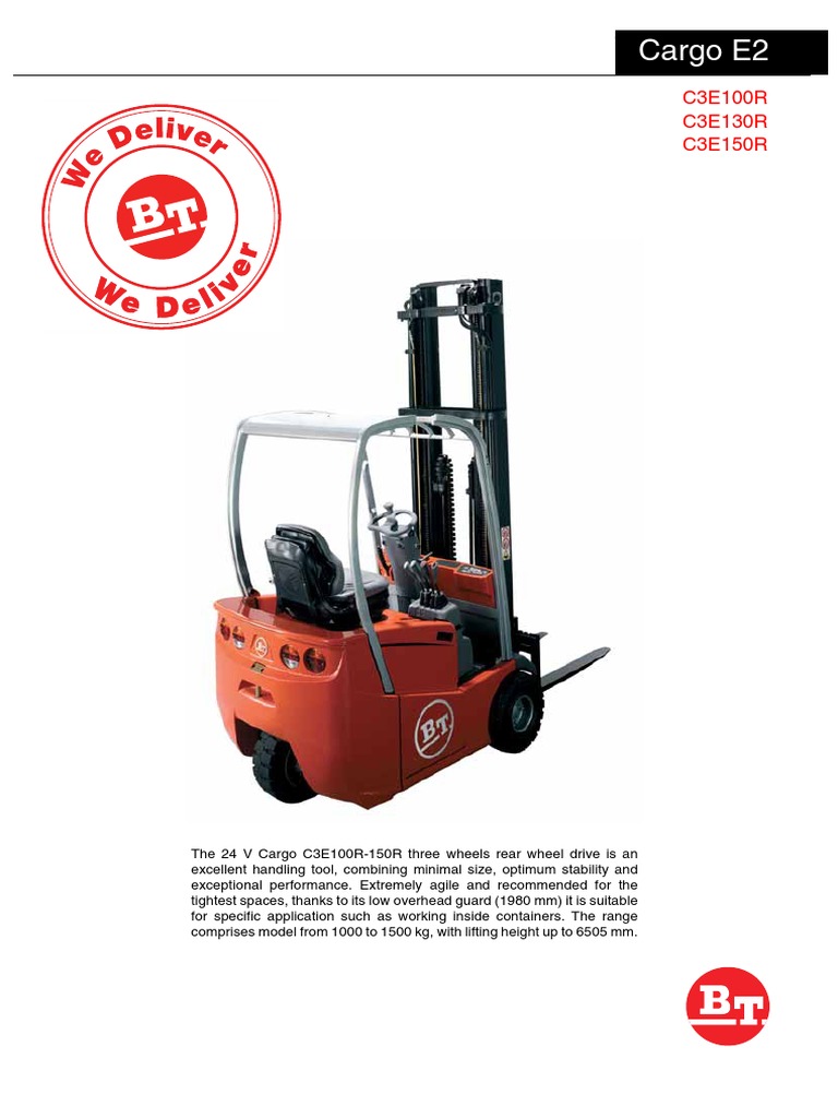 Cargo E2 3-Wheel Electric Trucks | PDF | Truck | Axle