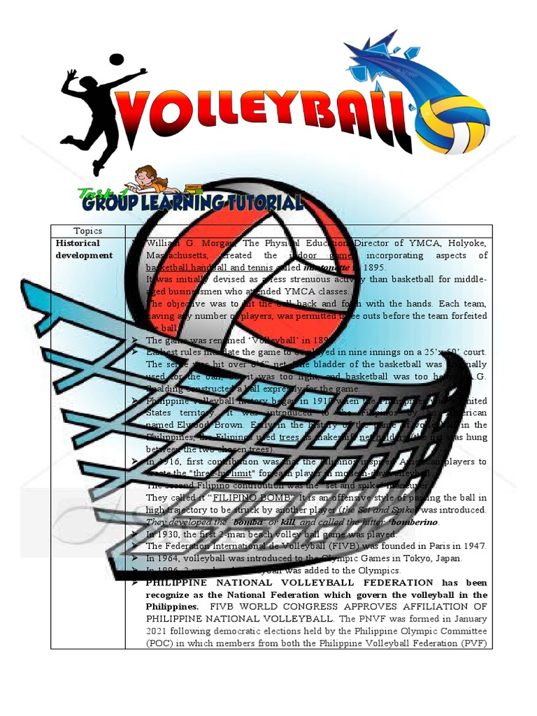 Origins of Set and Spike in Volleyball | PDF | Volleyball | Sports