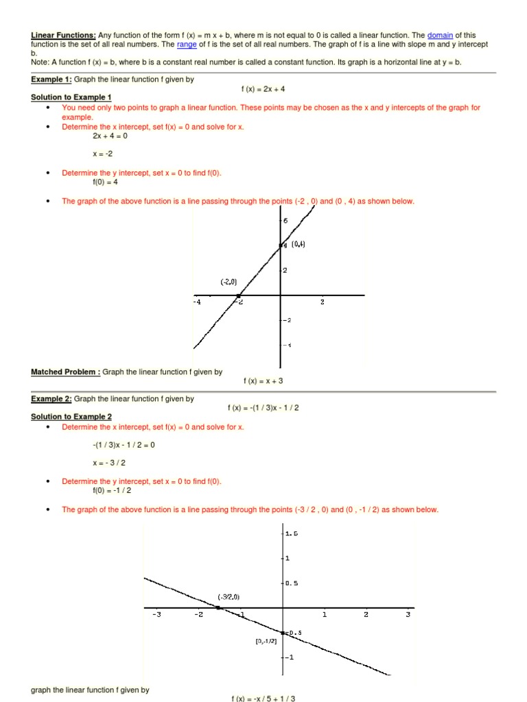Linear Functions | PDF | Musical Compositions | Pitch (Music)