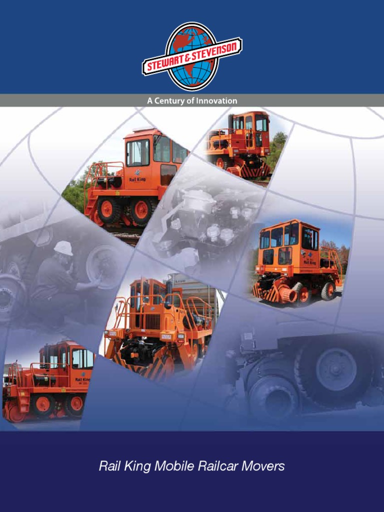 Rail King Mobile Railcar Movers | PDF | Rail Transport | Truck