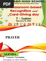 Hpta & Card Giving Day - PPT | PDF | Career & Growth