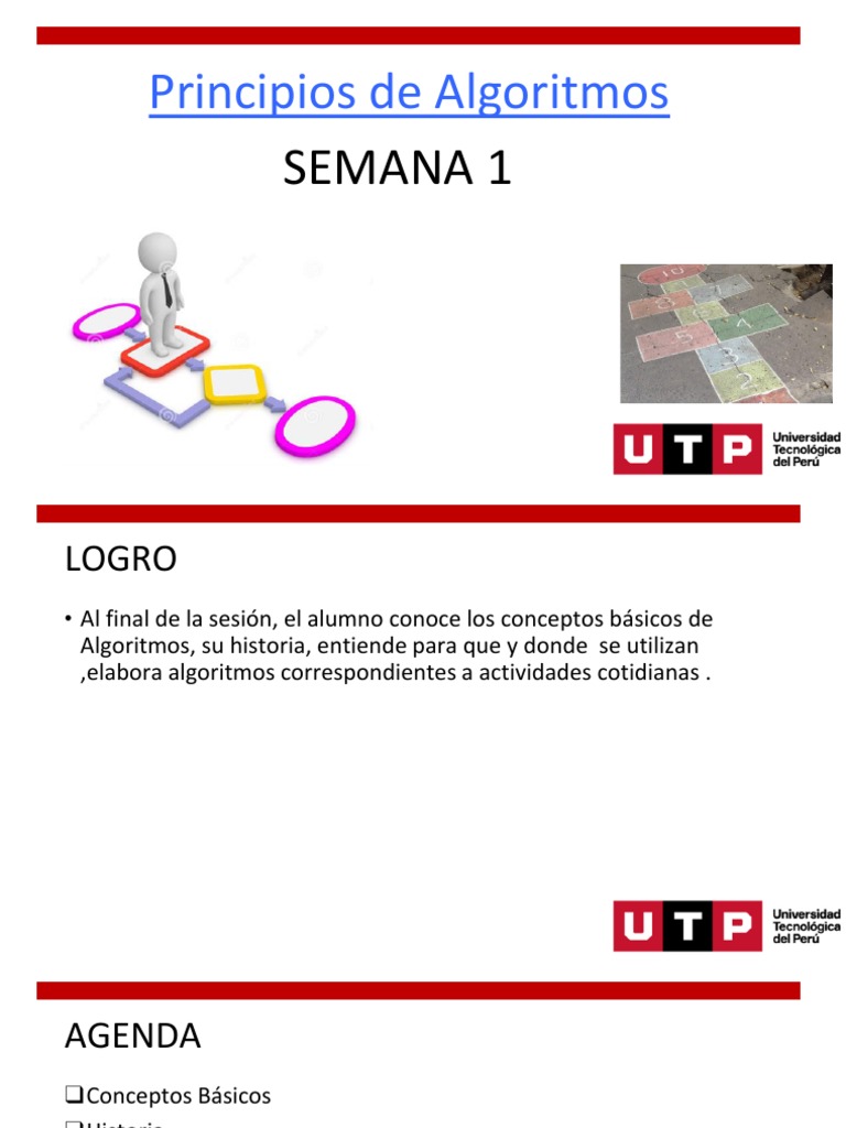 Principios de Algoritmos: Semana 1 | PDF | Algoritmos | Ciencias de la Computación