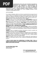 Modelo de Acta 021 Prorroga-1 | PDF | Gobierno