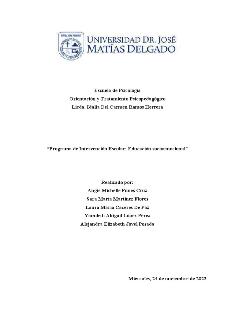Untitled | PDF | Aprendizaje | Las emociones