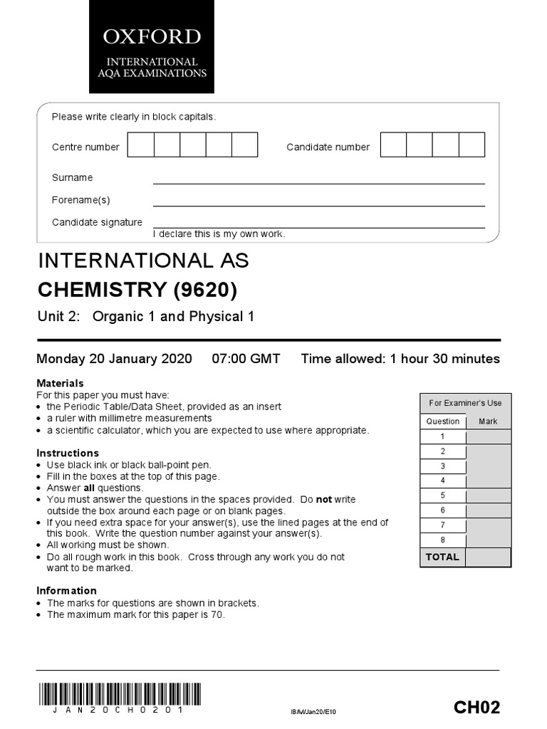 CH02 QP InternationalChemistry AS 20jan20 07 00 GMT | PDF