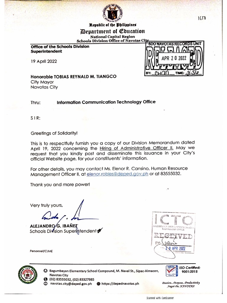 Deped Ranking Annex A, B | PDF