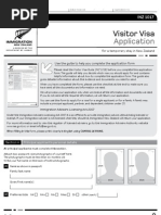 INZ1224 Visitor Visa Declaration Form | PDF | Travel Visa | Immigration