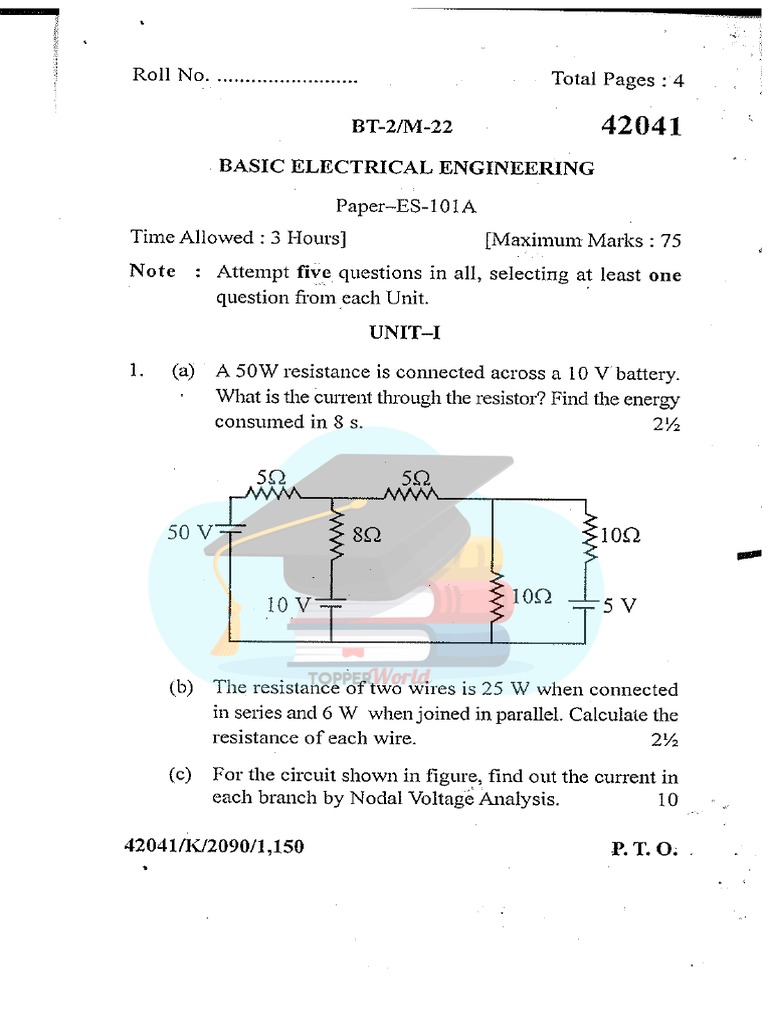 Basic Electrical Engineering | PDF