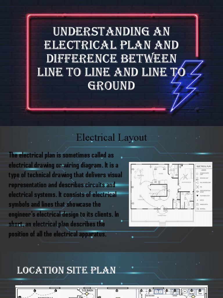 Line vs Ground Voltage in Electrical Plans | PDF | Science ...
