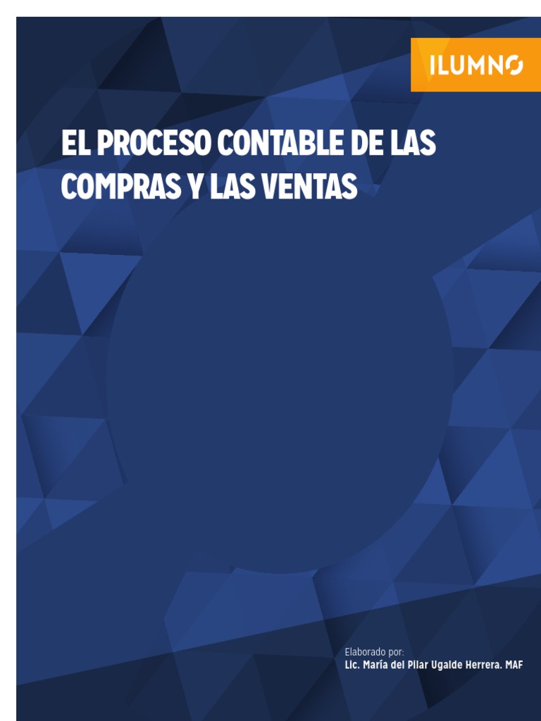 L1M1 Contabilidad III Proceso Contable Compras y Ventas Tecnico | PDF ...