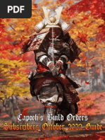 Hera's AOE2 Build Orders Guide | PDF | Archery | Castle