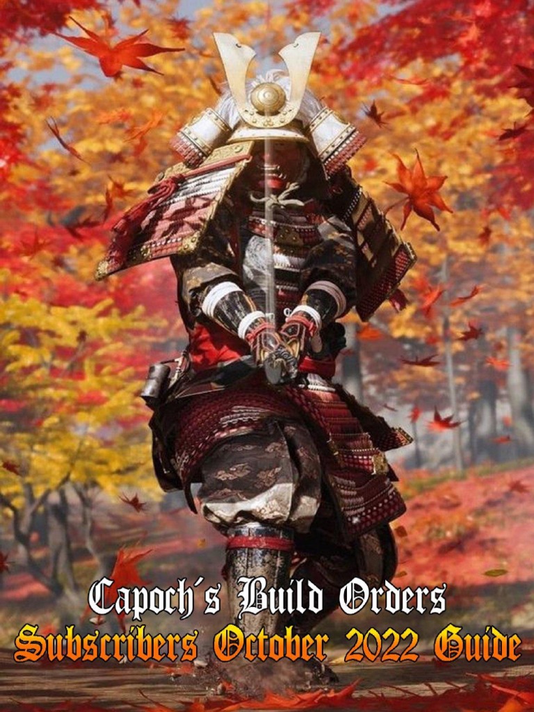 Capoch's Build Orders Guide - English - October 2022 | PDF | Archery ...