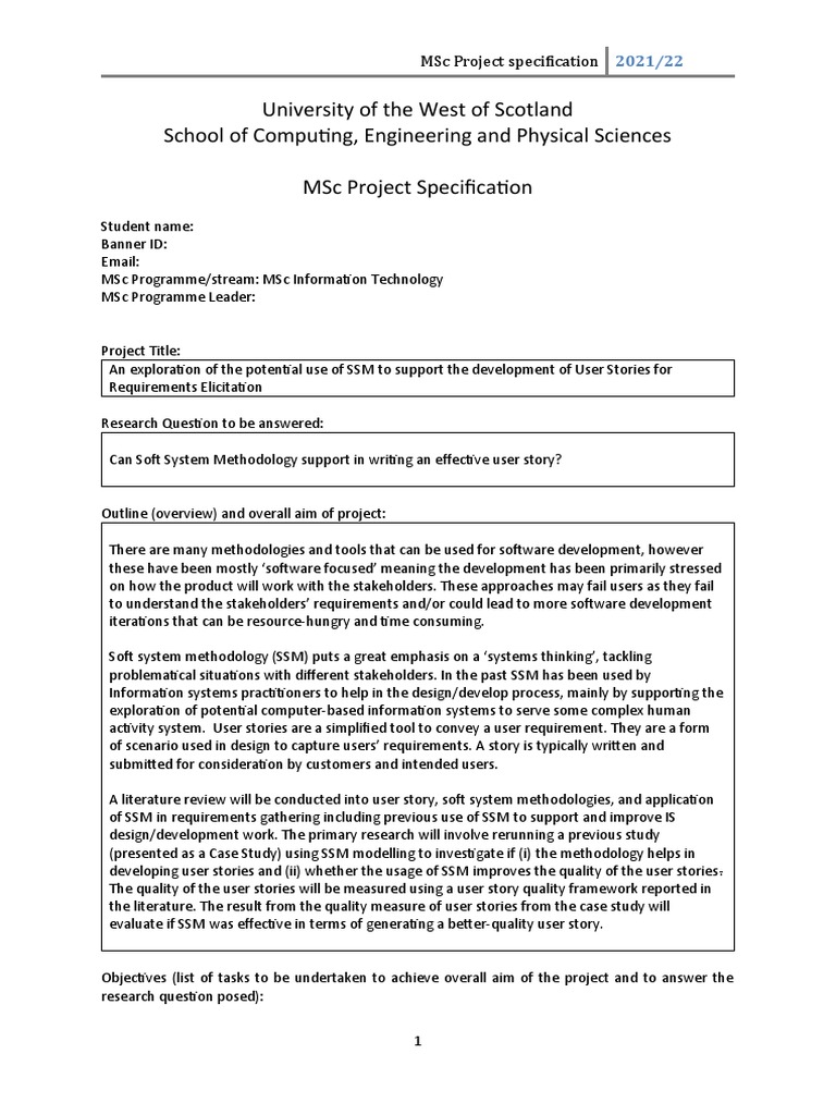 IT Example Specification | PDF | Systems Engineering | Information ...