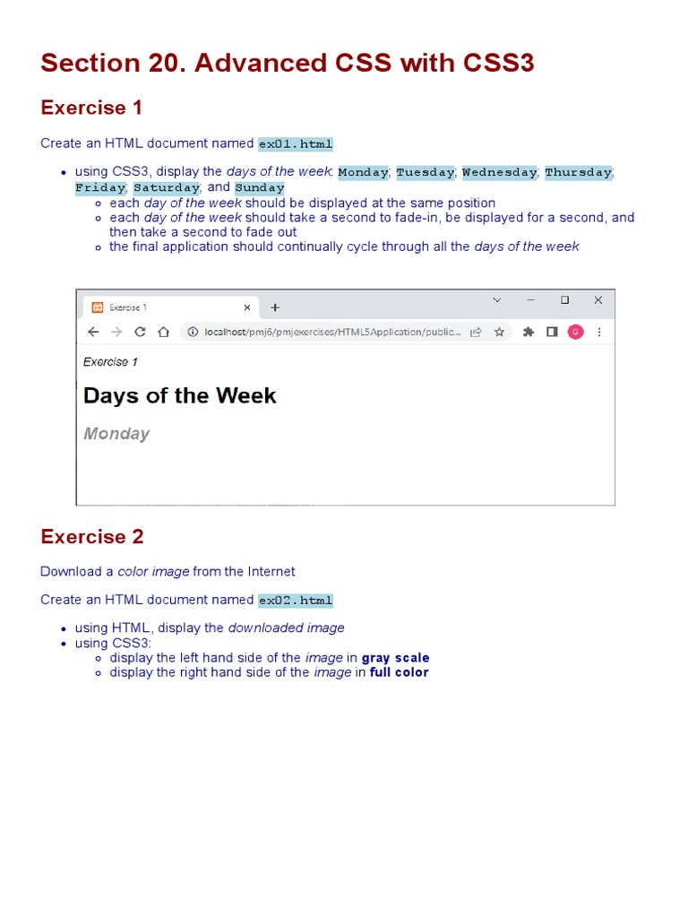 Advanced CSS With CSS3 | PDF
