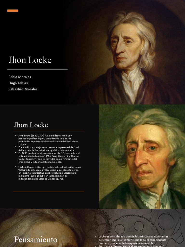 Jhon Locke Terminado | Descargar gratis PDF | John Locke | Teorías filosóficas