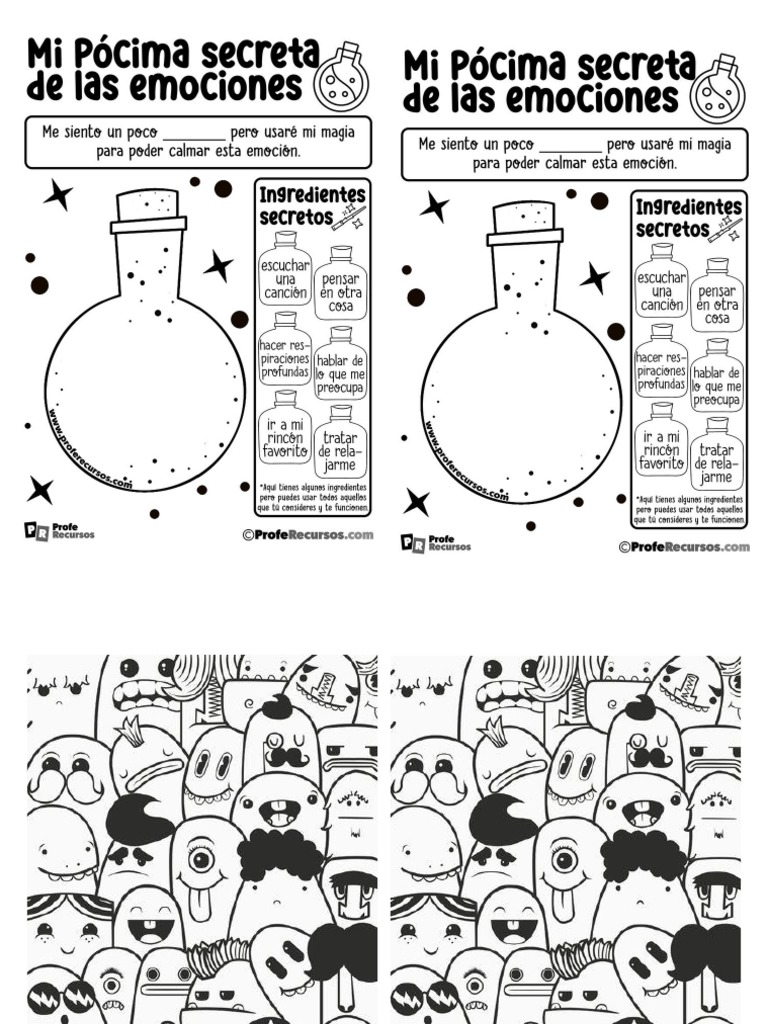 Pocima y Moustro de Emociones | PDF