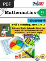 Math9 Q3 Module2 | PDF | Area | Angle