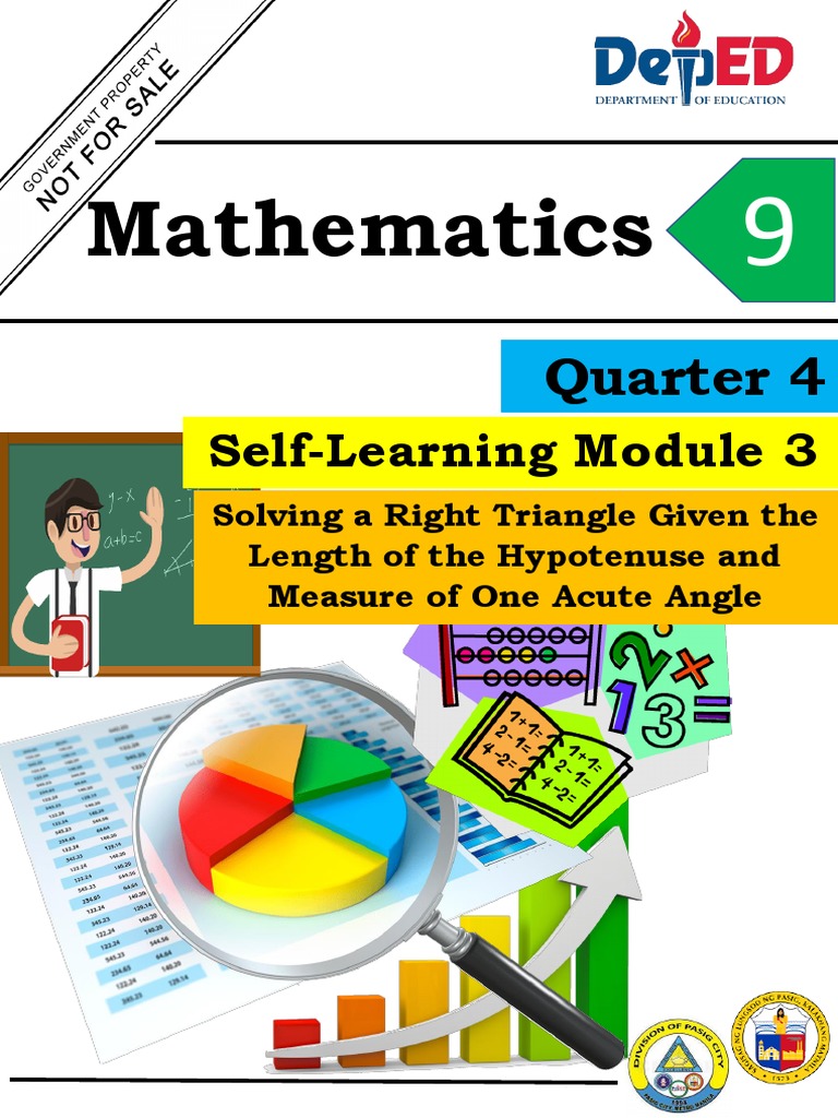 Math9 Q4 M3 | PDF | Trigonometric Functions | Triangle
