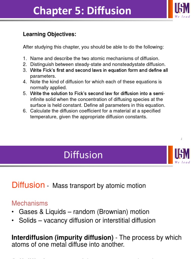 Eem101 CH05 | PDF | Diffusion | Continuum Mechanics