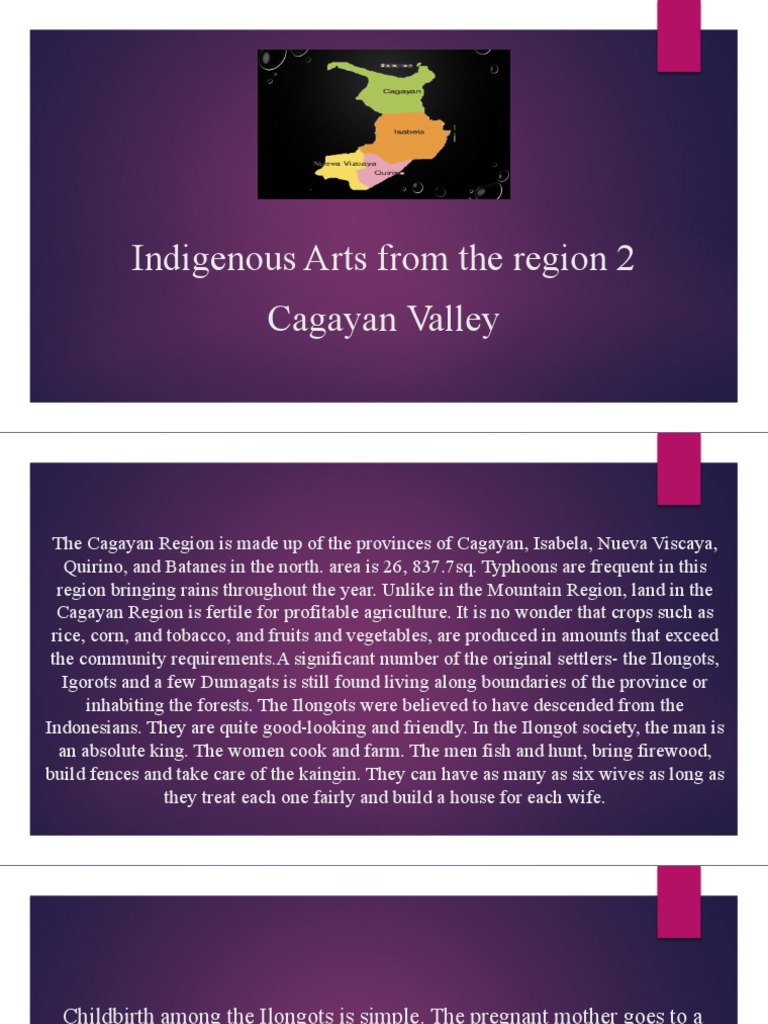 Indigenous Arts From The Region 2 Cagayan Valley | PDF | Ethnicity ...