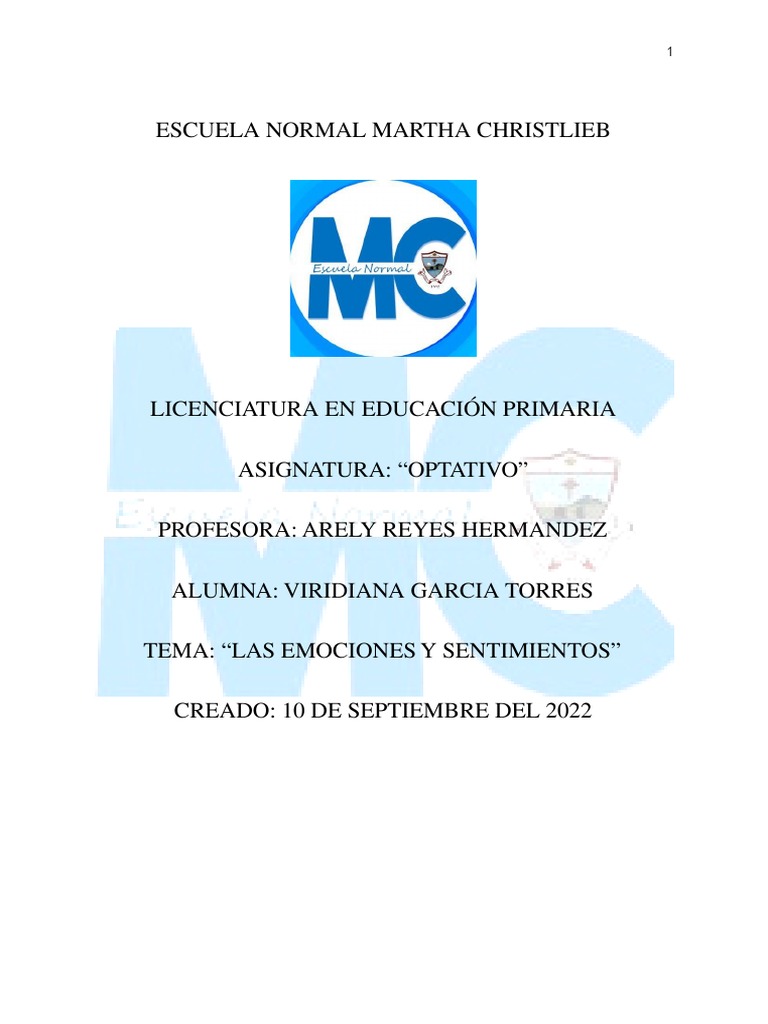 Las Emociones y Los Sentimientos | PDF | Las emociones | Experiencia