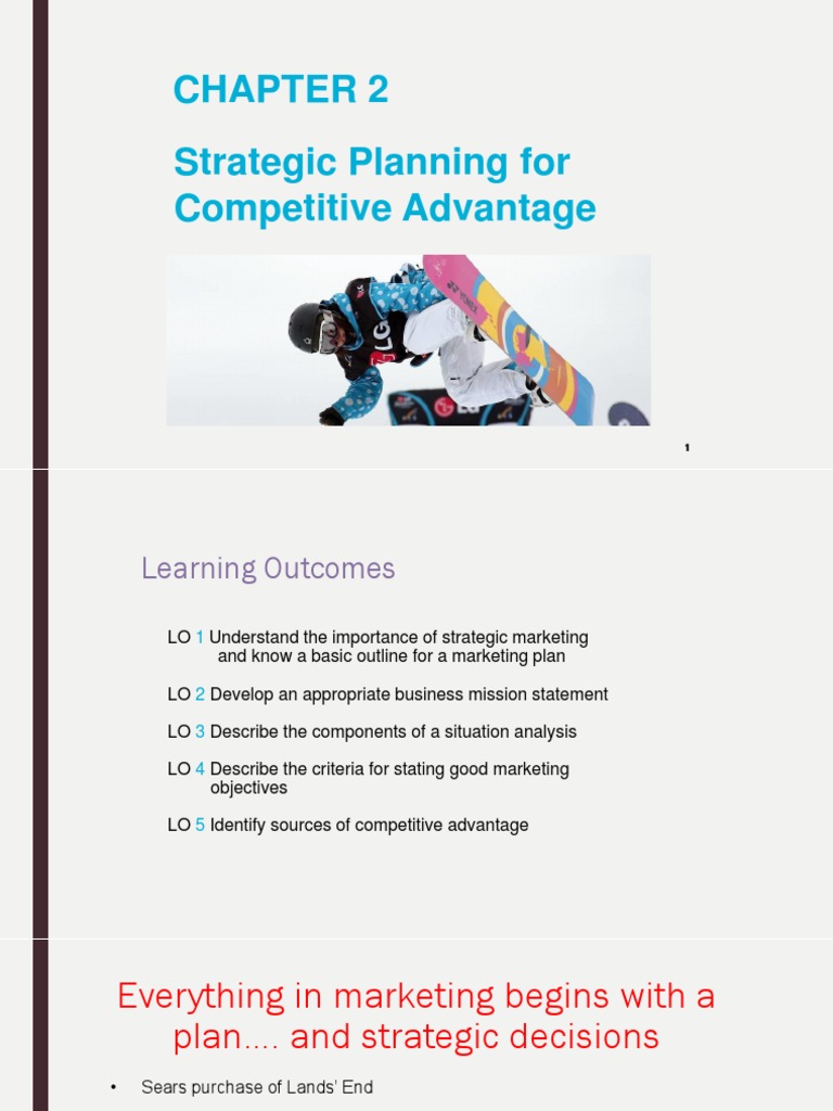 Strategic Planning For Competitive Advantage | PDF | Marketing | Competitive Advantage